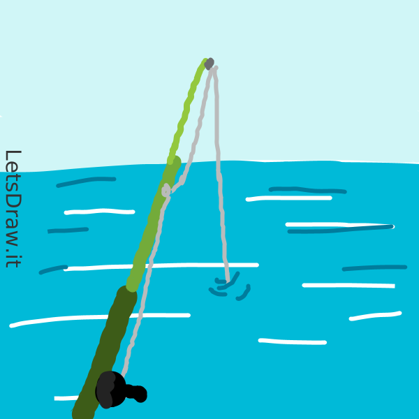 How to draw fishing pole / 5a9ttz9qh.png / LetsDrawIt