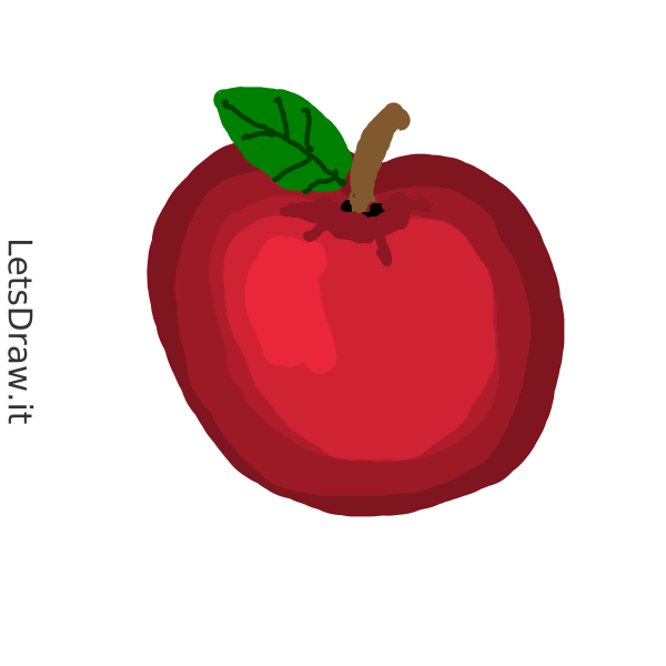 How to draw apple / 5b38qjq47.png / LetsDrawIt