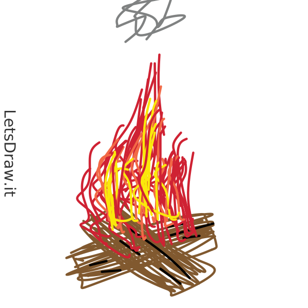 How to draw camp / 5bk4bd1bo.png / LetsDrawIt
