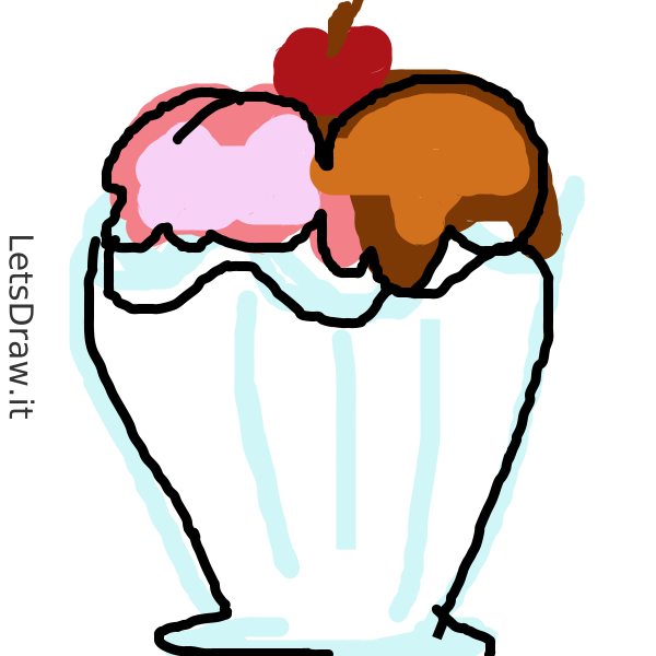 How to draw sundae / 5fe5qrp4o.png / LetsDrawIt