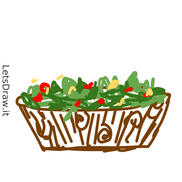 How to draw salad / 5k4wgzhnc.png / LetsDrawIt