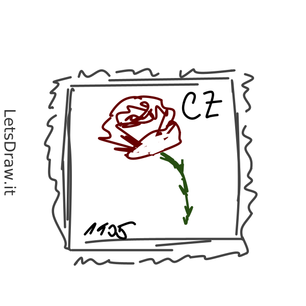 How to draw stamp / 5kuon8ynh.png / LetsDrawIt