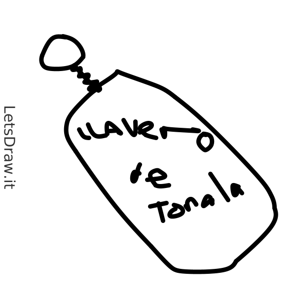 How to draw keychain / 5kx6cw8y7.png / LetsDrawIt