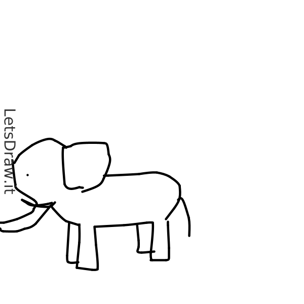 How to draw Elephants / 5q63fjwwu.png / LetsDrawIt