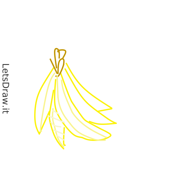 How to draw ripe banana / 5rm3mqn7y.png / LetsDrawIt