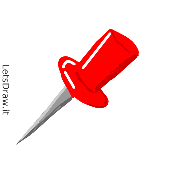 How to draw pin / 5sdgrzid4.png / LetsDrawIt