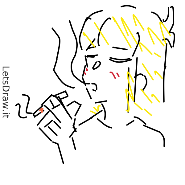 How to draw smoke / 5unznzent.png / LetsDrawIt