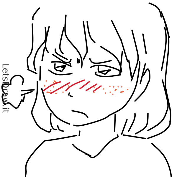 How to draw freckle / 5wtnr3m7t.png / LetsDrawIt