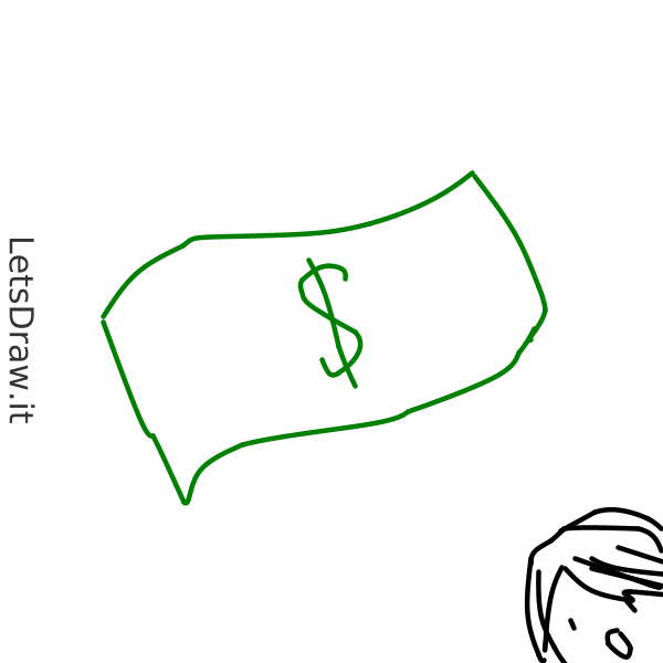 How to draw money / 5xerttkb.png / LetsDrawIt