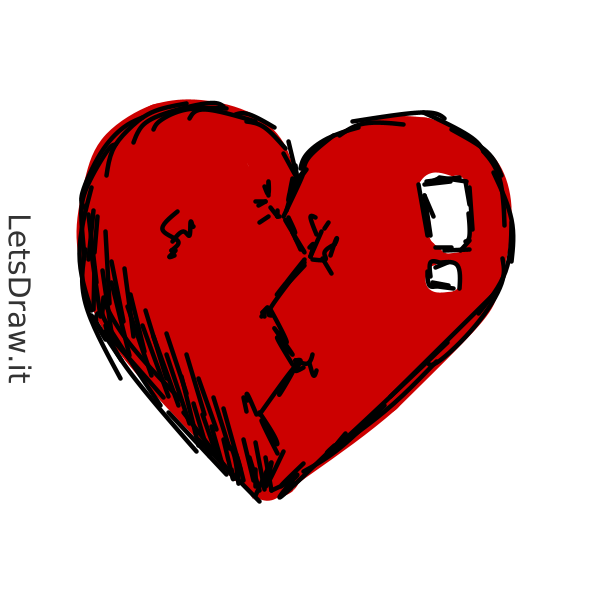 Gebroken Hart Plaatjes Om Te Tekenen Hartjes Kleurplaten Voor Kinderen