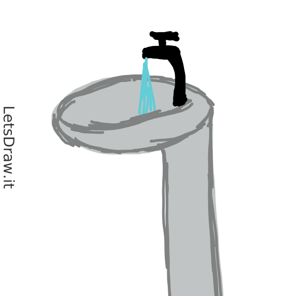 How to draw sink / 5zfmqpihz.png / LetsDrawIt