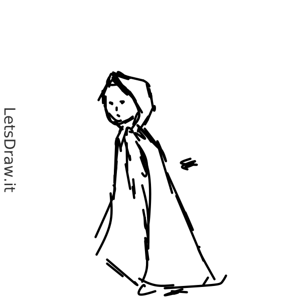 How to draw cloak / 619ze8nhy.png / LetsDrawIt