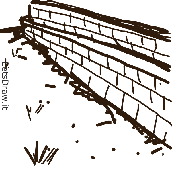How to draw wall / 6484k1hgj.png / LetsDrawIt