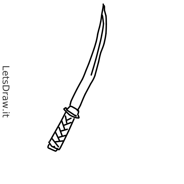How to draw katana / 65y1k4w3j.png / LetsDrawIt