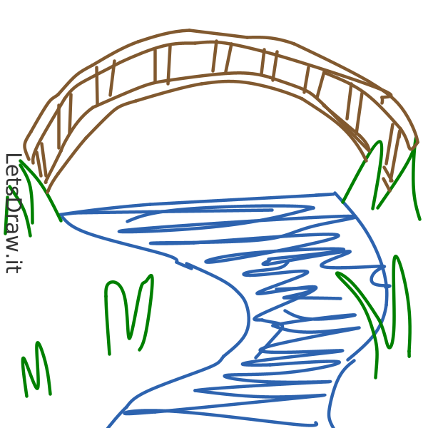 How to draw bridge / 67f3nzdkp.png / LetsDrawIt