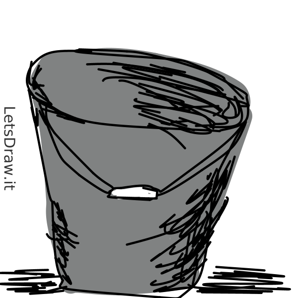 How to draw bucket / 6839e15m.png / LetsDrawIt
