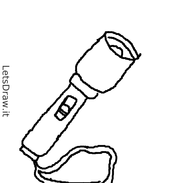 How to draw flashlight / 683tqr88h.png / LetsDrawIt