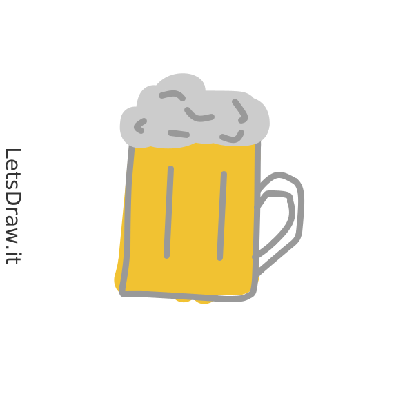 How to draw beer / 688mrfum6.png / LetsDrawIt