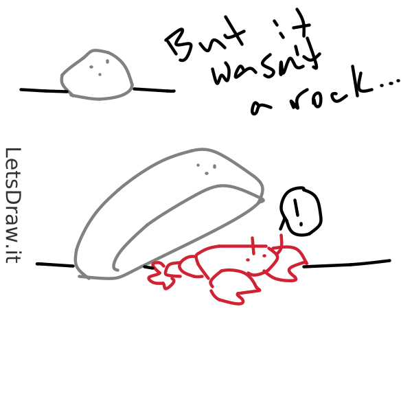How to draw rock / 68p1rki38.png / LetsDrawIt