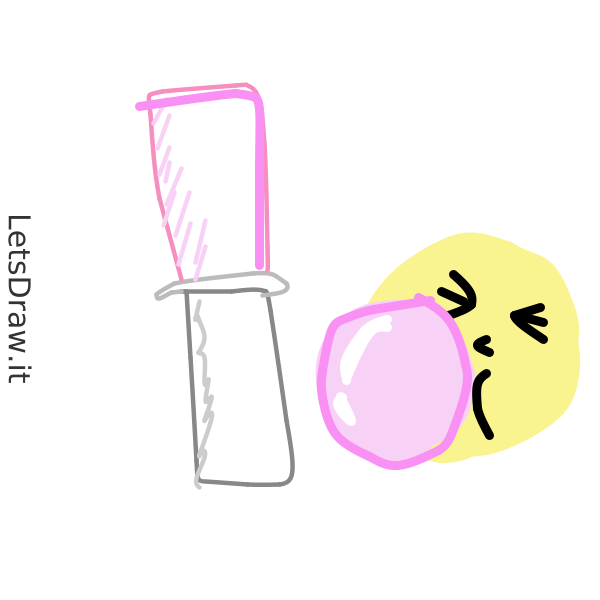 How to draw stick of gum / 6b16jza3u.png / LetsDrawIt
