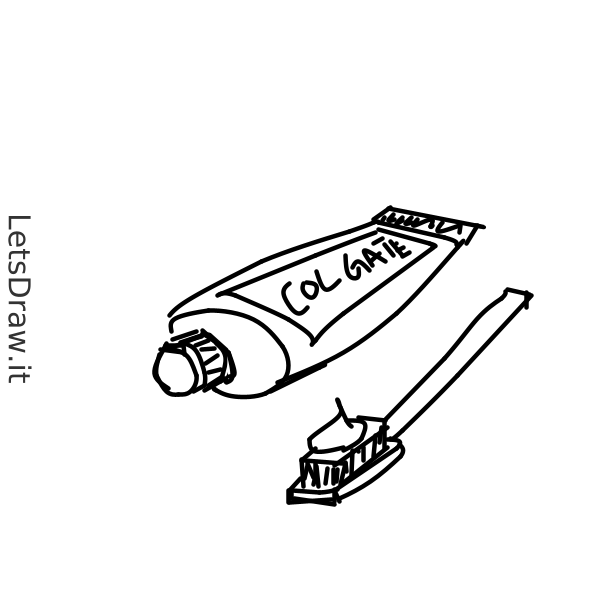 How to draw toothpaste / 6cexbbzft.png / LetsDrawIt