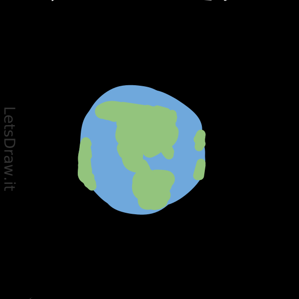 How to draw Earth / 6d4wduwkt.png / LetsDrawIt