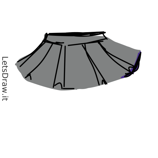 How to draw skirt / 6dh4dzepn.png / LetsDrawIt