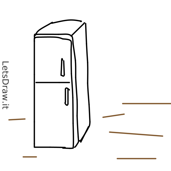 How to draw fridge / 6dwbbbftw.png / LetsDrawIt
