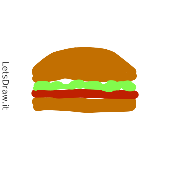 How to draw Big Mac / 6fofjo5ag.png / LetsDrawIt
