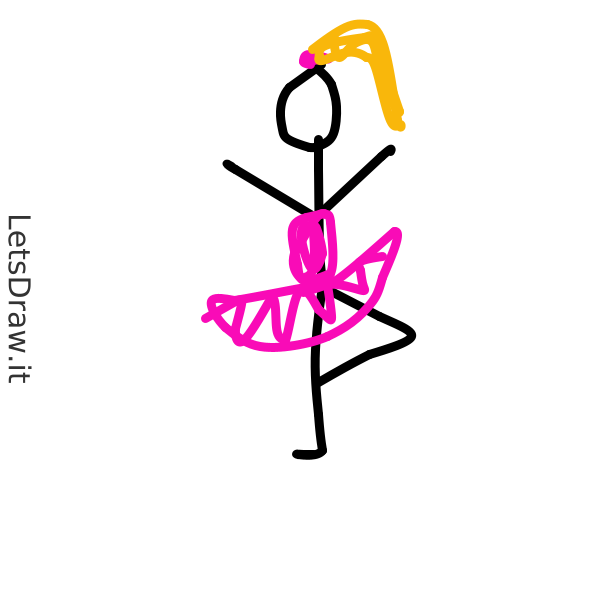 How to draw dancer / 6g75e5zsr.png / LetsDrawIt