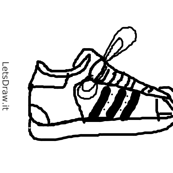 How to draw Adidas / 6h3px7tus.png / LetsDrawIt