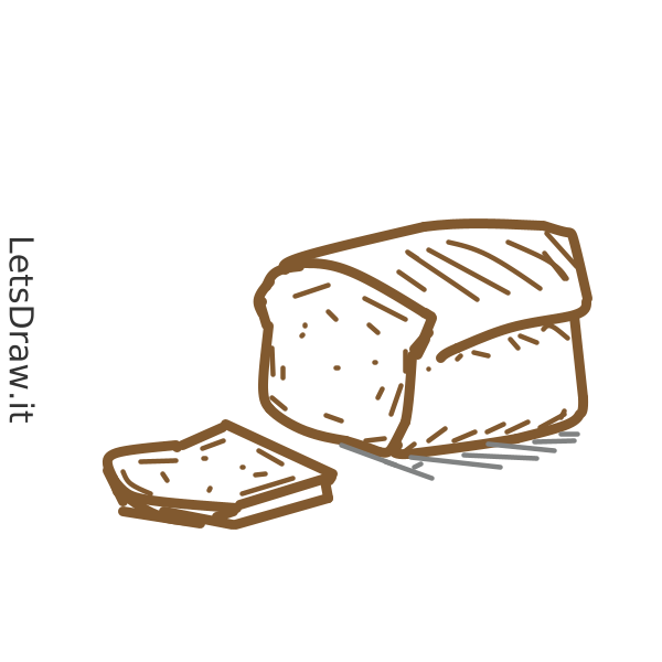 How to draw bread / 6hfnbfnpc.png / LetsDrawIt
