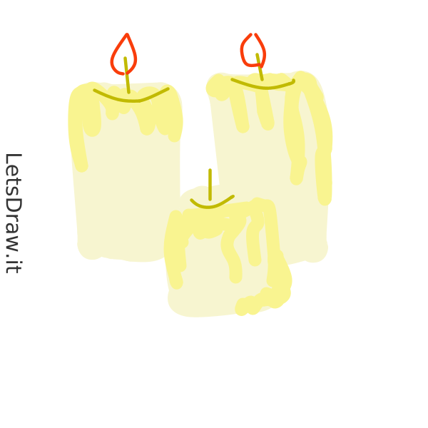 How to draw candles / 6ho7ps8sr.png / LetsDrawIt