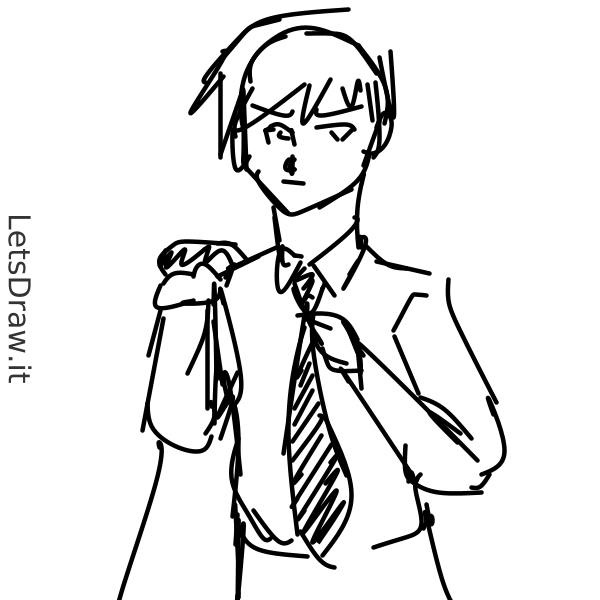 How to draw tie / 6hwgdobhh.png / LetsDrawIt