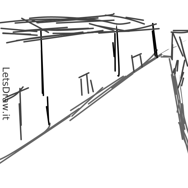How to draw street / 6iung4ito.png / LetsDrawIt