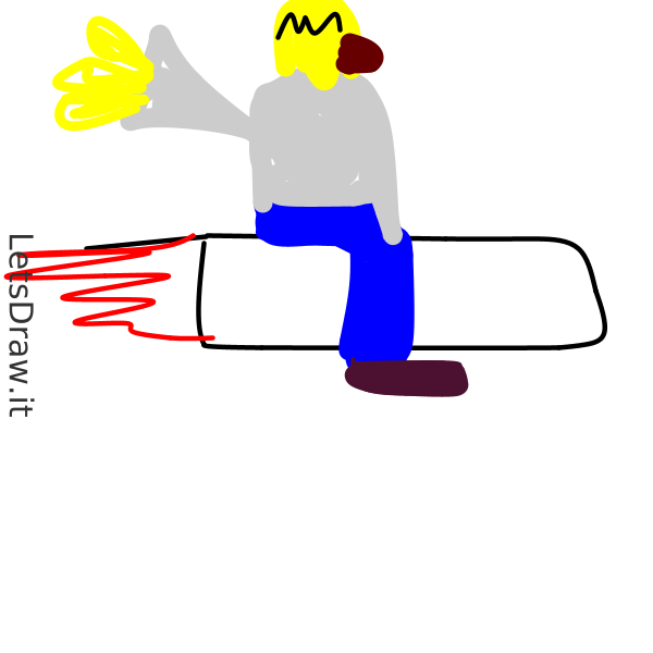 How to draw missile / 6iyteg9ue.png / LetsDrawIt