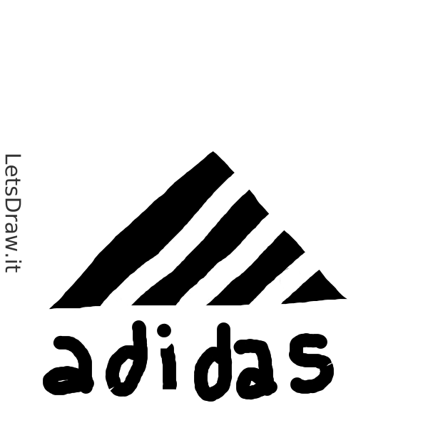 How to draw Adidas / 6j3c8whro.png / LetsDrawIt