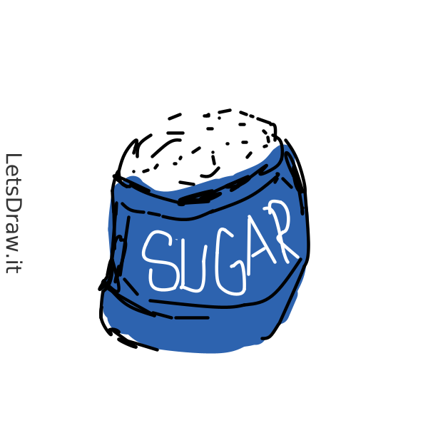 Como dibujar azúcar / Aprende a dibujar de otros artistas de Letsdraw.it