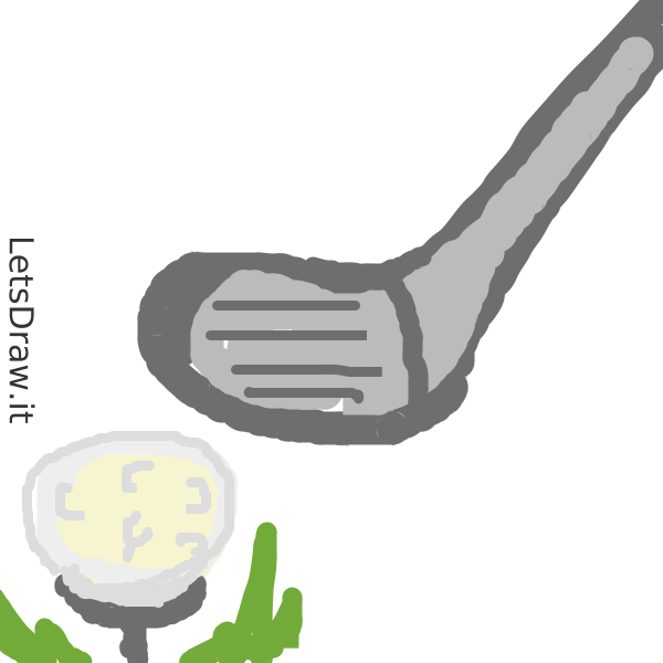 How to draw golf / 6mfgqpp74.png / LetsDrawIt
