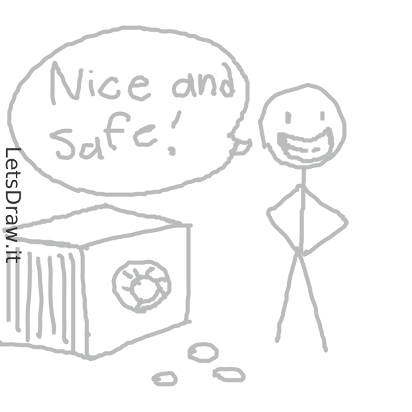 How to draw safe / 6nmexard1.png / LetsDrawIt