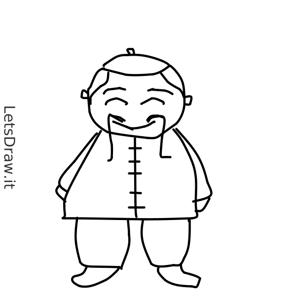 How to draw asian / LetsDrawIt