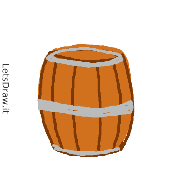 How to draw barrel / 6uo8oi93x.png / LetsDrawIt