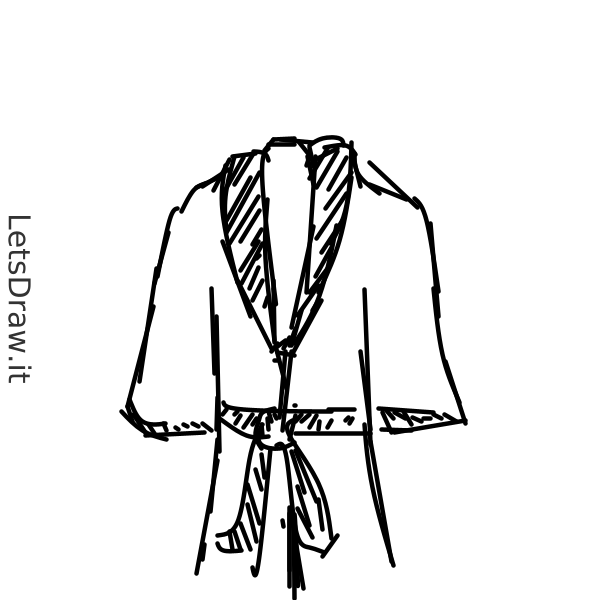 How to draw bathrobe / 6uy6k5me9.png / LetsDrawIt