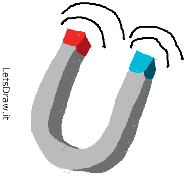 How to draw magnet / 6yji1ert9.png / LetsDrawIt