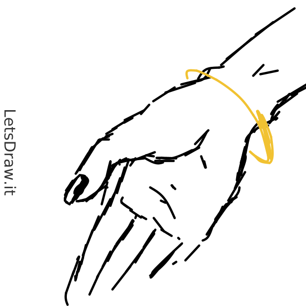 How to draw bracelet / 71b1g8cmo.png / LetsDrawIt