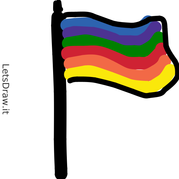 How to draw flag / 71esdy9r4.png / LetsDrawIt