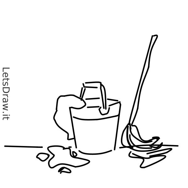 How to draw bucket / 71f5satn.png / LetsDrawIt