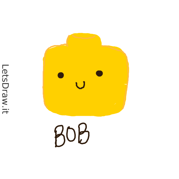 How to draw LEGO / 71q88c3e8.png / LetsDrawIt