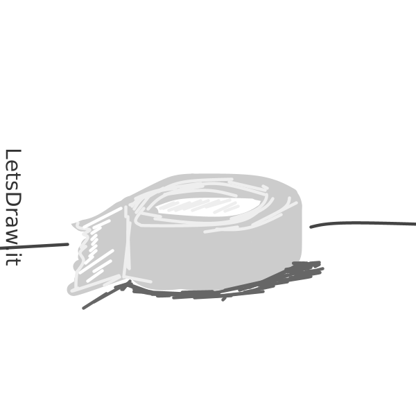 How to draw tape / LetsDrawIt