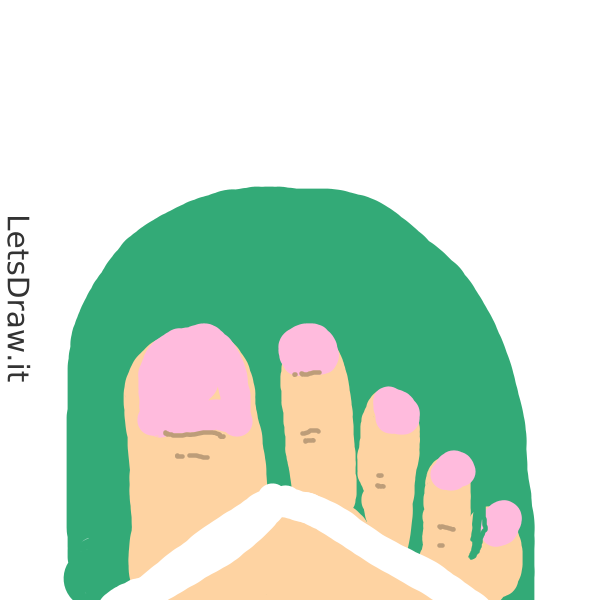 How to draw toe / 73x9xj4fq.png / LetsDrawIt